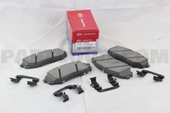 PAD KIT-FRONT DISC BRAKE 58101C5A00 | Hyundai / KIA Parts | PartSouq