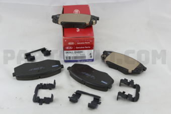 PAD KIT-FRONT DISC BRAKE 58101D4A00 | Hyundai / KIA Parts | PartSouq