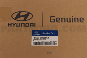 GARNISH ASSY-RR DR SIDE RH 877322W000CA | Hyundai / KIA Parts | PartSouq