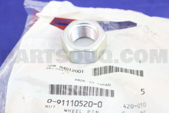 NUT; WHEEL PIN 0911105200 | Isuzu Parts | PartSouq