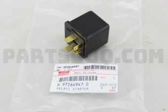 RELAY; START 8972649470 | Isuzu Parts | PartSouq