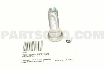 PIN; WHEEL,FRT 8979445641 | Isuzu Parts | PartSouq