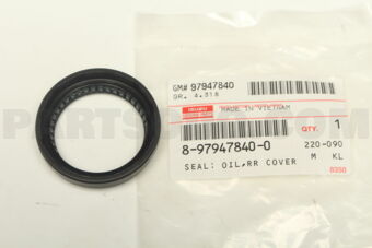 Seal; Oil,Rr Cover 8979478400 | Isuzu Parts | PartSouq