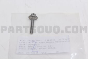 SCREW, ROUND HEXAL. HEAD A0029909503 | MERCEDES Parts | PartSouq