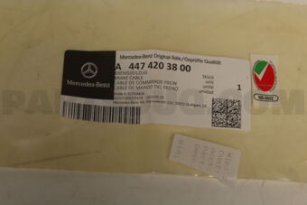 BRAKE CABLE A4474203800 | MERCEDES Parts | PartSouq
