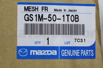 MESH NO 1,FRONT BUMPER GS1M501T0B | Mazda Parts | PartSouq