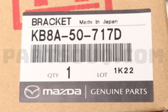 BRACKET,RAD.GRILLE KB8A50717D | Mazda Parts | PartSouq