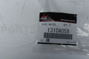 PIPE,WATER PUMP INLET 1310A058 | Mitsubishi Parts | PartSouq