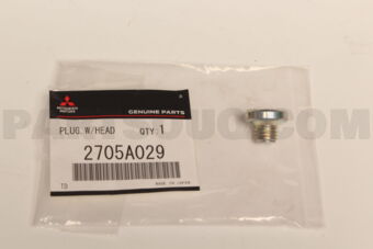 PLUG,A/T OIL PAN 2705A029 | Mitsubishi Parts | PartSouq