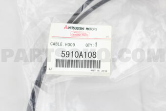 CABLE,HOOD LOCK RELEASE 5910A108 | Mitsubishi Parts | PartSouq