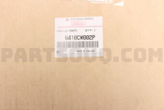 FACE,RR BUMPER 6410CW002P | Mitsubishi Parts | PartSouq