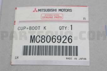 CUP+BOOT KIT,RR BRAKE CYL MC806926 | Mitsubishi Parts | PartSouq