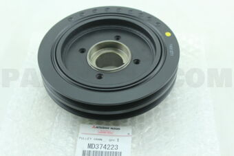 PULLEY,CRANKSHAFT MD374223 | Mitsubishi Parts | PartSouq