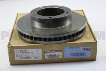 ROTOR-DISC BRAKE,FRONT 40206WK701 | Nissan Parts | PartSouq