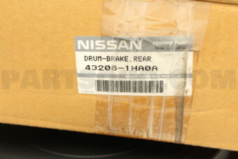 DRUM-BRAKE,REAR 432061HA0A | Nissan Parts | PartSouq