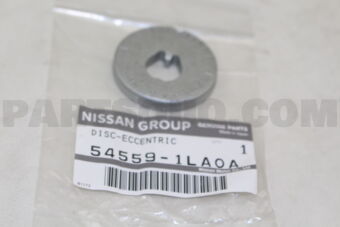 DISC-ECCENTRIC,FRONT SUSPENSION 545591LA0A | Nissan Parts | PartSouq
