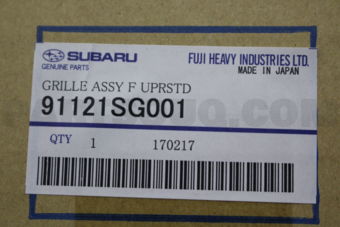 GRILLE ASSY F UPRSTD 91121SG001 | Subaru Parts | PartSouq