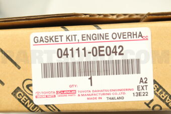 GASKET KIT, ENGINE OVERHAUL 041110E042 | Toyota Parts | PartSouq