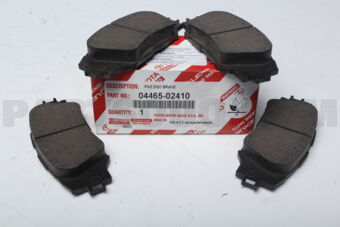 PAD KIT, DISC BRAKE, FRONT 0446502410 | Toyota Parts | PartSouq