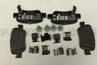 PAD KIT DISC BRAKE 0446602292 | Toyota Parts | PartSouq