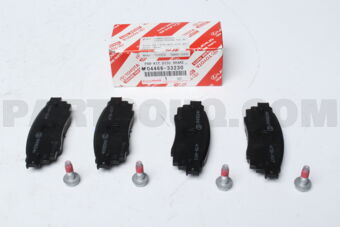 PAD KIT, DISC BRAKE 0446633230 | Toyota Parts | PartSouq