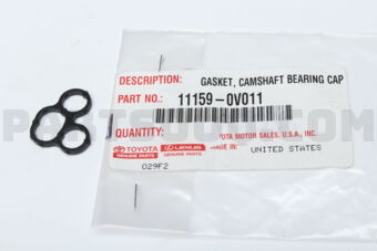 GASKET, CAMSHAFT BEARING CAP OIL HOLE 111590V011 | Toyota Parts | PartSouq