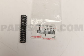 SPRING, OIL PUMP RELIEF VALVE 1513238070 | Toyota Parts | PartSouq