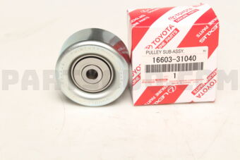 PULLEY SUB-ASSY, IDLER, NO.1 1660331040 | Toyota Parts | PartSouq
