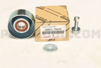 PULLEY SUB-ASSY, IDLER 1660375010 | Toyota Parts | PartSouq