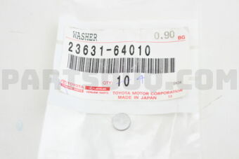 WASHER(FOR NOZZLE HOLDER PRESSURE SPRING) 2363164010 | Toyota Parts ...