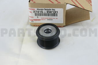 PULLEY, ALTERNATOR W/CLUTCH 274150W131 | Toyota Parts | PartSouq