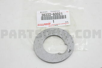 WASHER, TRANSFER IDLER GEAR SIDE THRUST 3622260021 | Toyota Parts ...