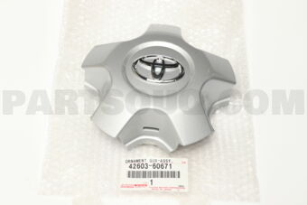 ORNAMENT SUB-ASSY, WHEEL HUB(FOR FRONT) 4260360671 | Toyota Parts ...