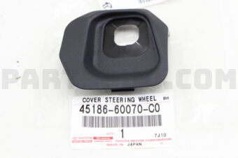 COVER, STEERING WHEEL, LOWER NO.2 4518660070C0 | Toyota Parts | PartSouq