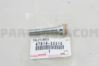 PIN, CYLINDER SLIDE, NO.1(FOR REAR DISC BRAKE) 4781433210 | Toyota ...
