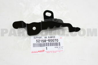 SUPPORT, REAR BUMPER SIDE, NO.2 LH 5215860070 | Toyota Parts | PartSouq