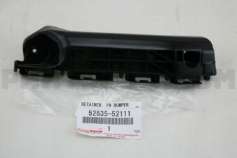 RETAINER, FRONT BUMPER SIDE, RH 5253552111 | Toyota Parts | PartSouq