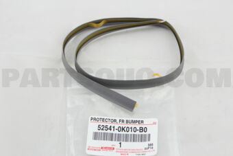 PROTECTOR, FRONT BUMPER 525410K010B0 | Toyota Parts | PartSouq