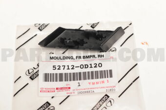 MOULDING, RADIATOR GRILLE, LOWER RH 527120D120 | Toyota Parts | PartSouq