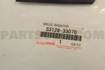 GRILLE, RADIATOR 5312833070 | Toyota Parts | PartSouq