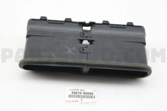 REGISTER ASSY, INSTRUMENT PANEL, CENTER 5567060050 | Toyota Parts ...