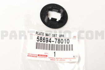 PLATE, MAT SET, UPPER 5869478010 | Toyota Parts | PartSouq