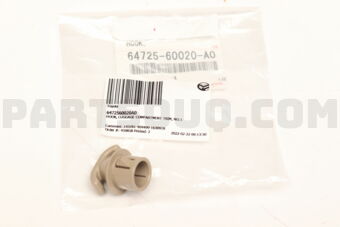 HOOK, LUGGAGE COMPARTMENT TRIM, NO.1 6472560020A0 | Toyota Parts | PartSouq