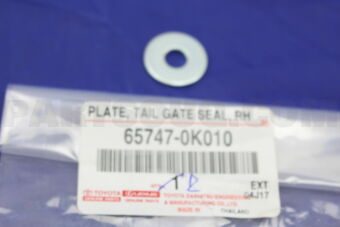 PLATE, TAIL GATE SEAL, RH/LH 657470K010 | Toyota Parts | PartSouq