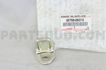 STRIKER, TAIL GATE LOCK 657680K010 | Toyota Parts | PartSouq