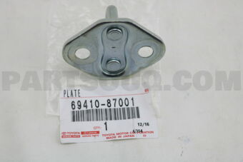 PLATE ASSY, BACK DOOR LOCK STRIKER 6941087001 | Toyota Parts | PartSouq