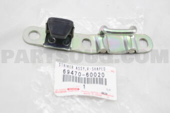 STRIKER ASSY, BACK DOOR UPPER LOCK 6947060020 | Toyota Parts | PartSouq
