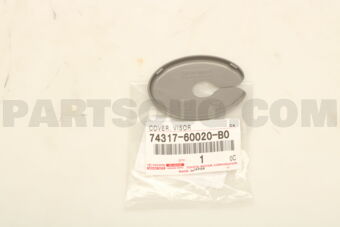 COVER, VISOR BRACKET 7431760020B0 | Toyota Parts | PartSouq