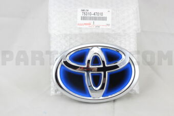 EMBLEM ASSY, RADIATOR GRILLE 7531047010 | Toyota Parts | PartSouq