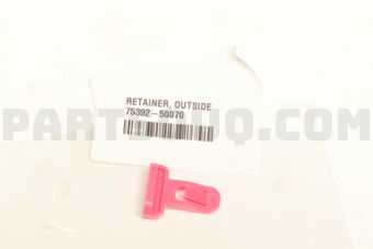 RETAINER, FRONT SPOILER, NO.1 7539250070 | Toyota Parts | PartSouq